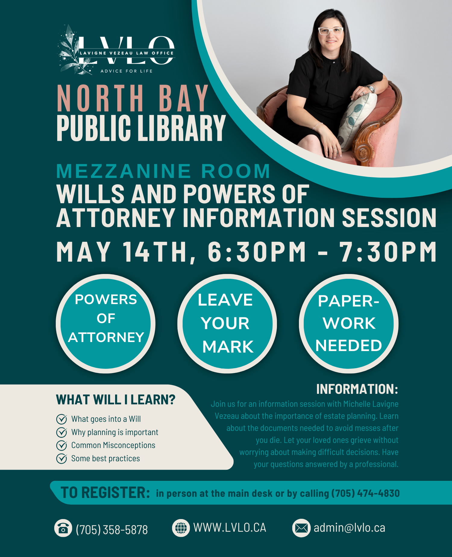 North Bay Public Library - Adult Programs and Events