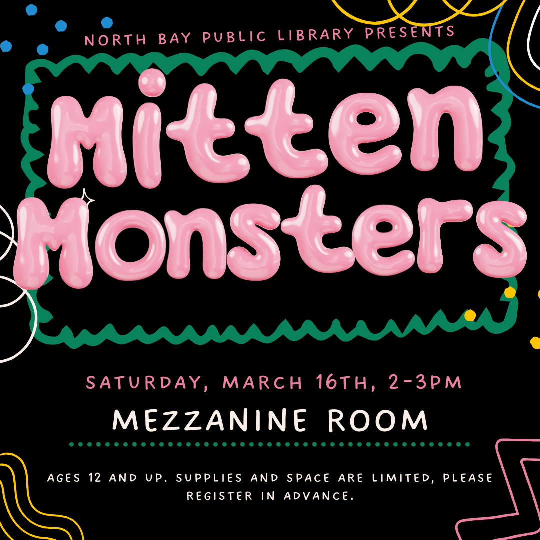 North Bay Public Library - Adult Programs and Events