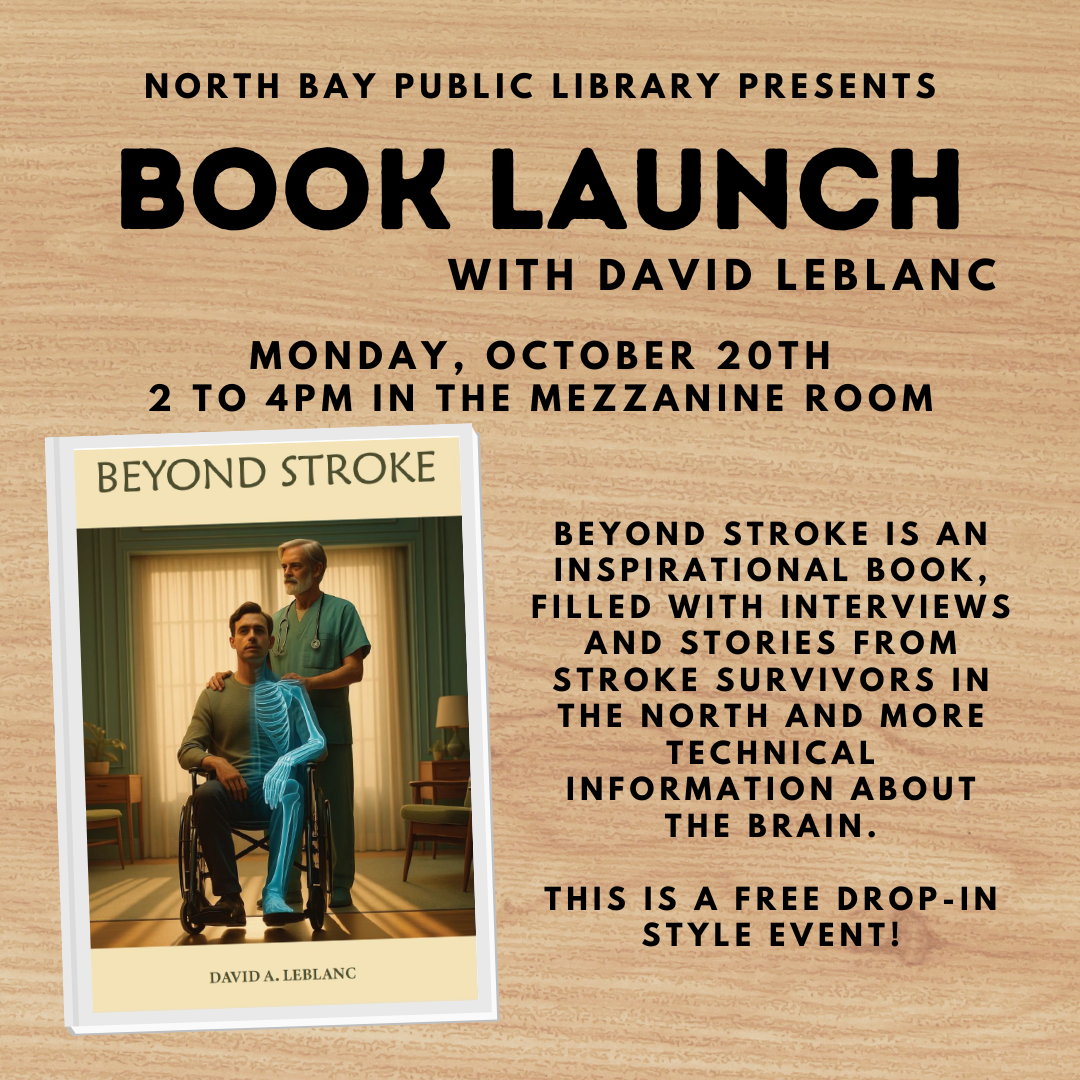 North Bay Public Library - Adult Programs and Events