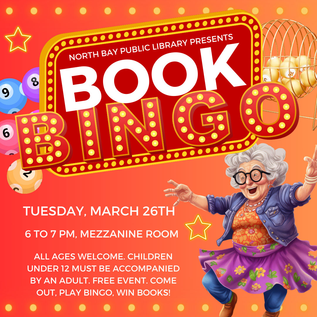 North Bay Public Library - Adult Programs and Events